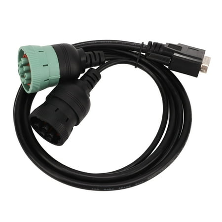 Truck Diagnostic Cable, Diagnostic Cable DB15 To 6P J1708 9p J1939 Fast ...