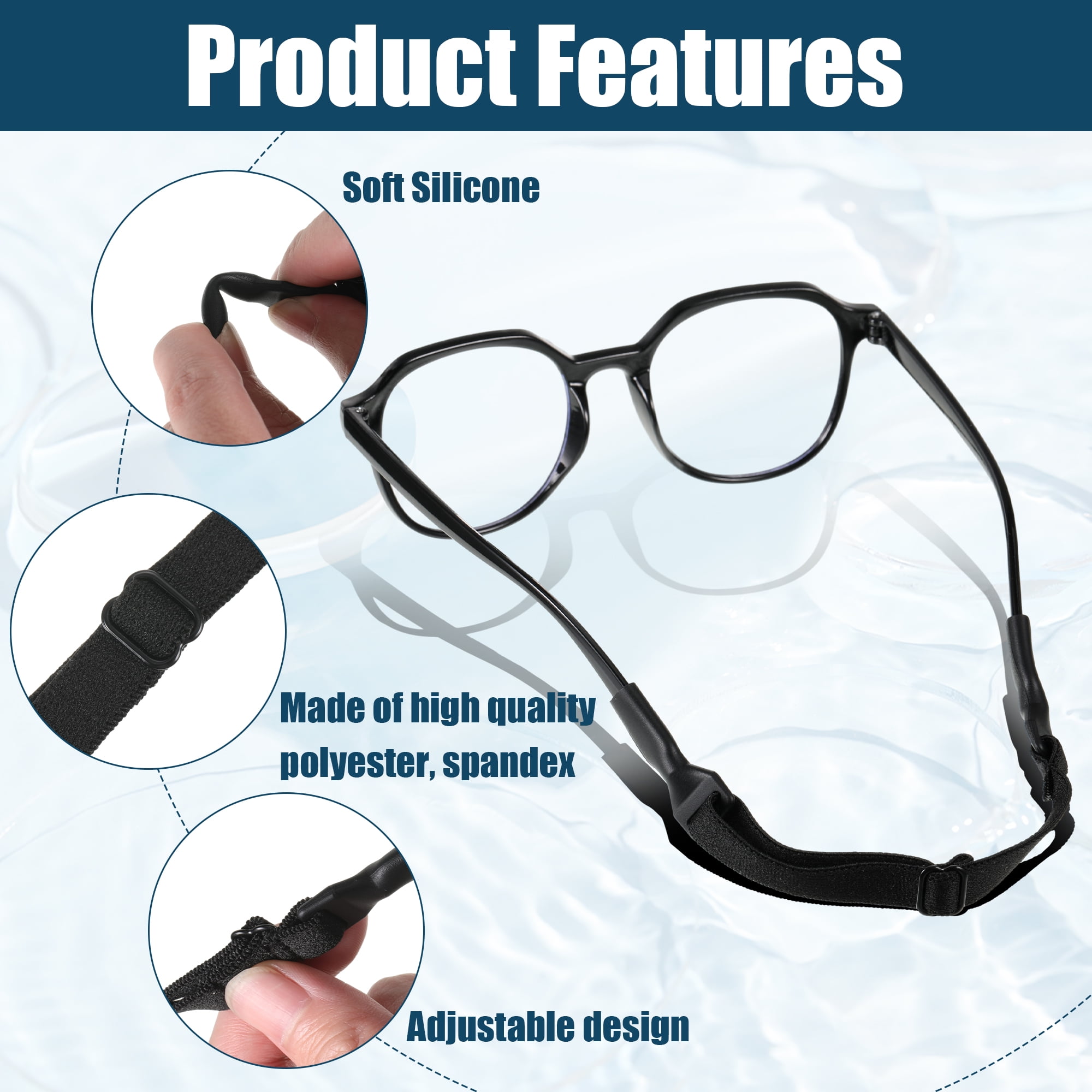 Click here for Relayinert 4piece Adjustable Sports Glasses Strap... prices
