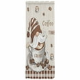 Coffee Gnomes Door Curtains for Door Window, French Sidelight Front ...