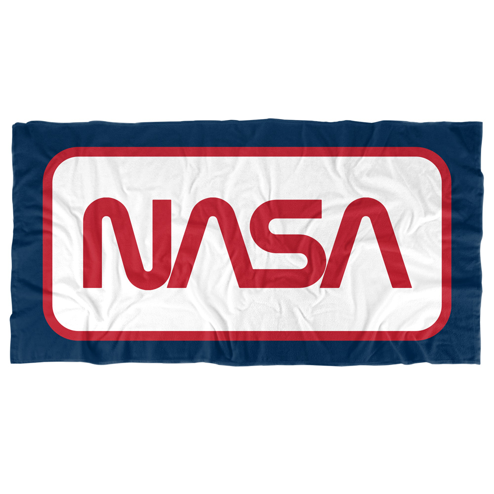NASA Rectangular Logo Officially Licensed Beach Towel 30' X 60 ...