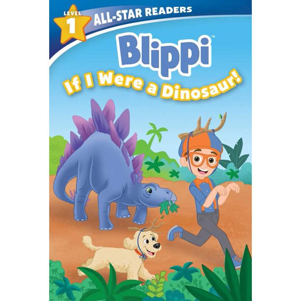All-Star Readers: Blippi: If I Were a Dinosaur, Level 1 (Library ...