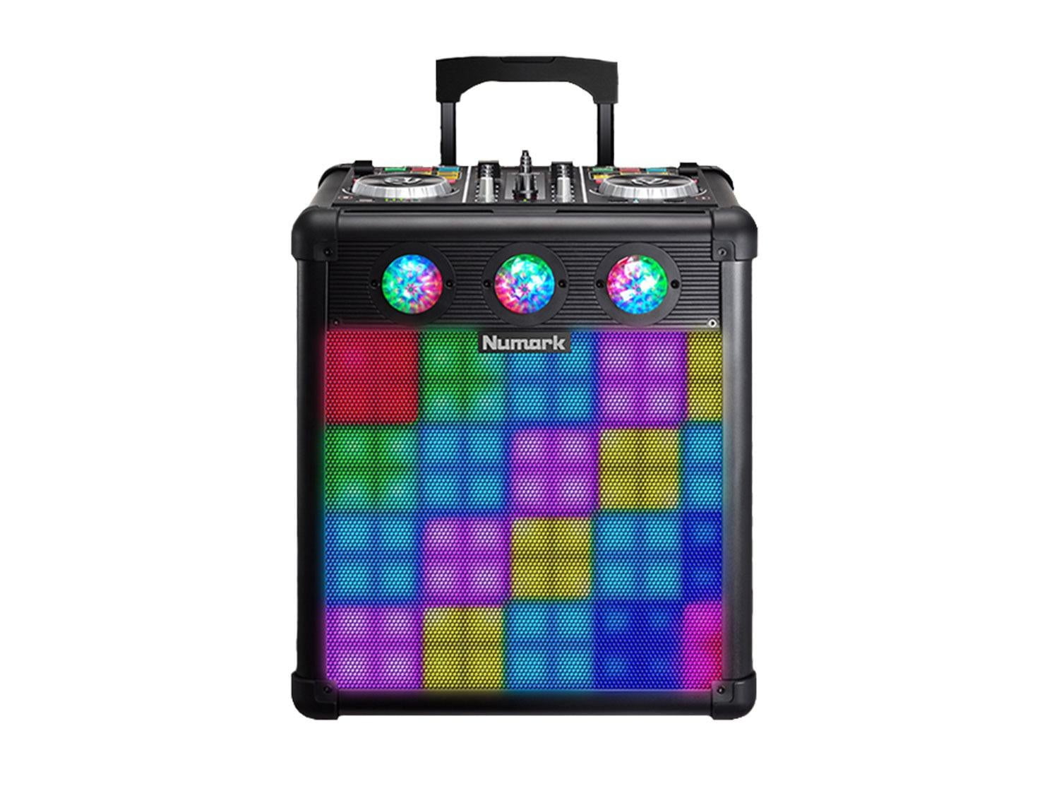Numark Party Mix Pro DJ Controller with Built-In Light Show & Portable ...