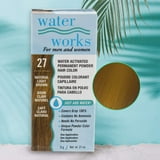 Water Works Permanent Powder Hair Dye #27 Natural Light Brown, 100% ...