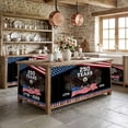 America Years Eagle Cabinet Curtains 35" W x 35" L, Independence Day ...