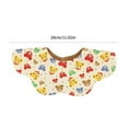 2-Sided Infant Feeding Bib Cotton Baby Burpling Cloth Gentle On Skin ...