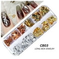 Sticker Irregular- Paper Gold 3D Flakies DIY Insatiable Nails List Soft ...