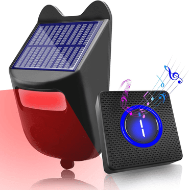 XIHAMA Driveway Alarm, 1/2 Mile Long Range Wireless Driveway Alarm ...