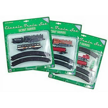 Express Train Set with Tracks Toy - Battery Operated Classic Train ...