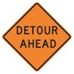 Lyle Caution Traffic Sign,24" x 24" LW9-11B-24HA - Walmart.com