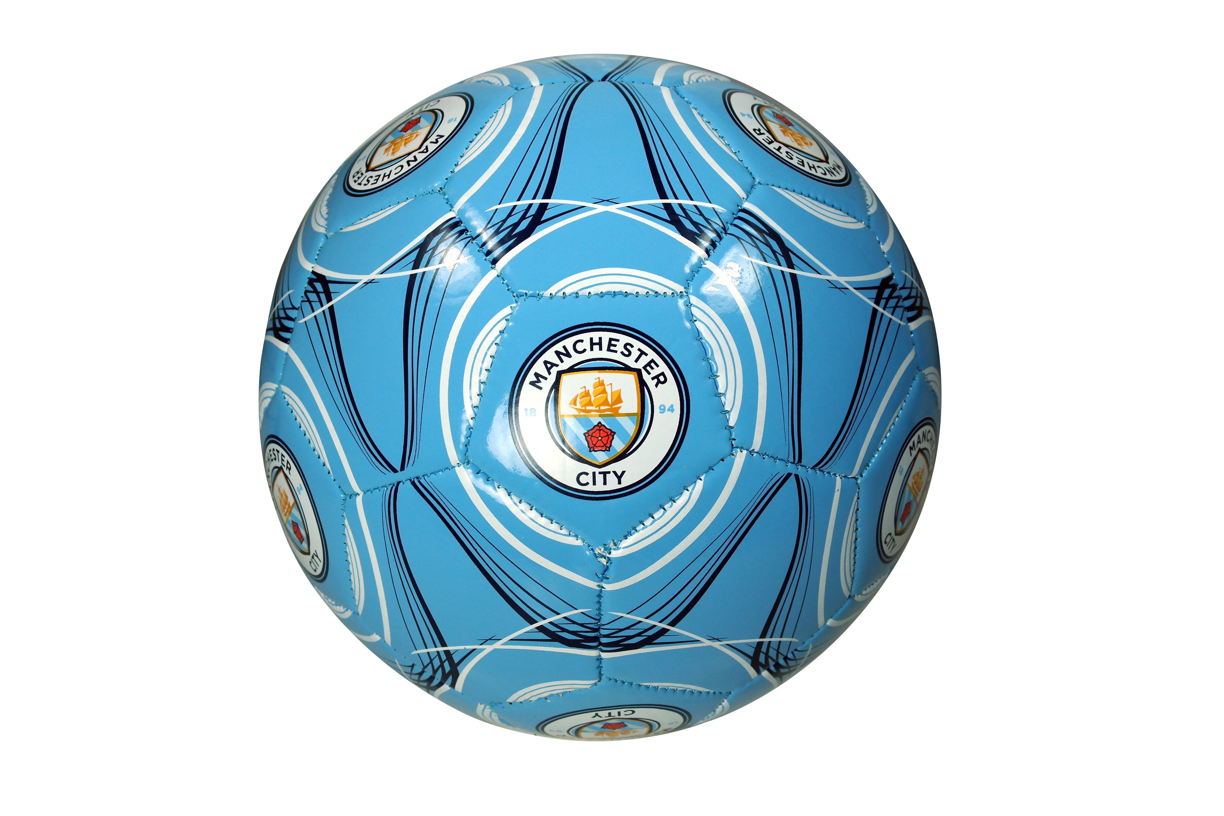 Manchester City F.C. Authentic Official Licensed Soccer Ball Size 5 -05 ...