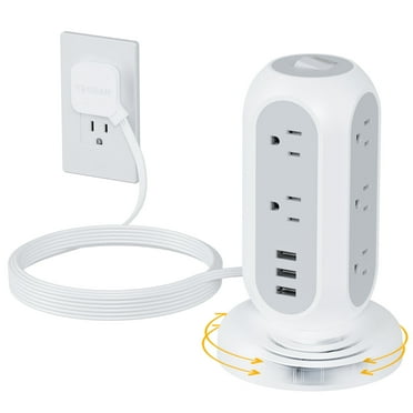 Wiremold PM36C 40" Ivory Plugmold On Wall 6 Outlet Power Strip ...