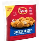 Tyson White Meat Chicken Nuggets, Family Pack, 64 oz (Frozen, Fully ...