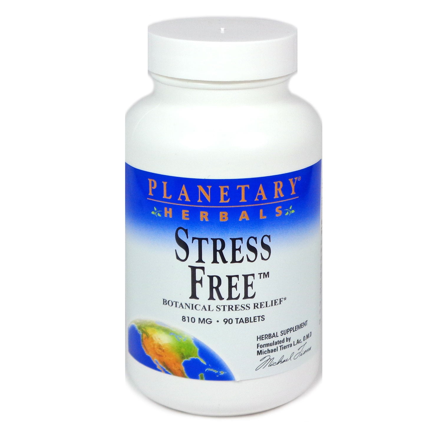 Planetary Herbals Stress Free Tablets, 90 Ct - Walmart.com