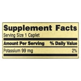 Spring Valley Potassium Heart Health Dietary Supplement Caplets Twin ...