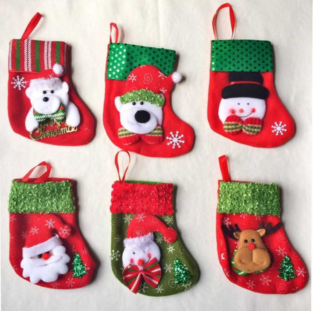 Christmas Joy Stockings (Set of 3) - Walmart.com