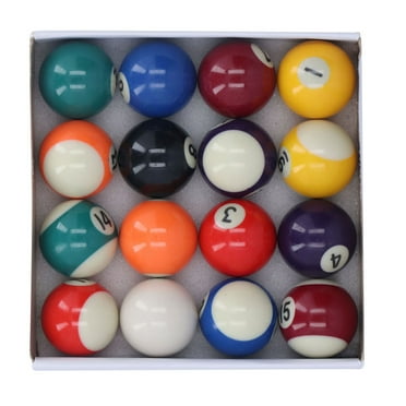 Felson Billiard Supplies Marbled Pool Billiard Ball Set - Walmart.com