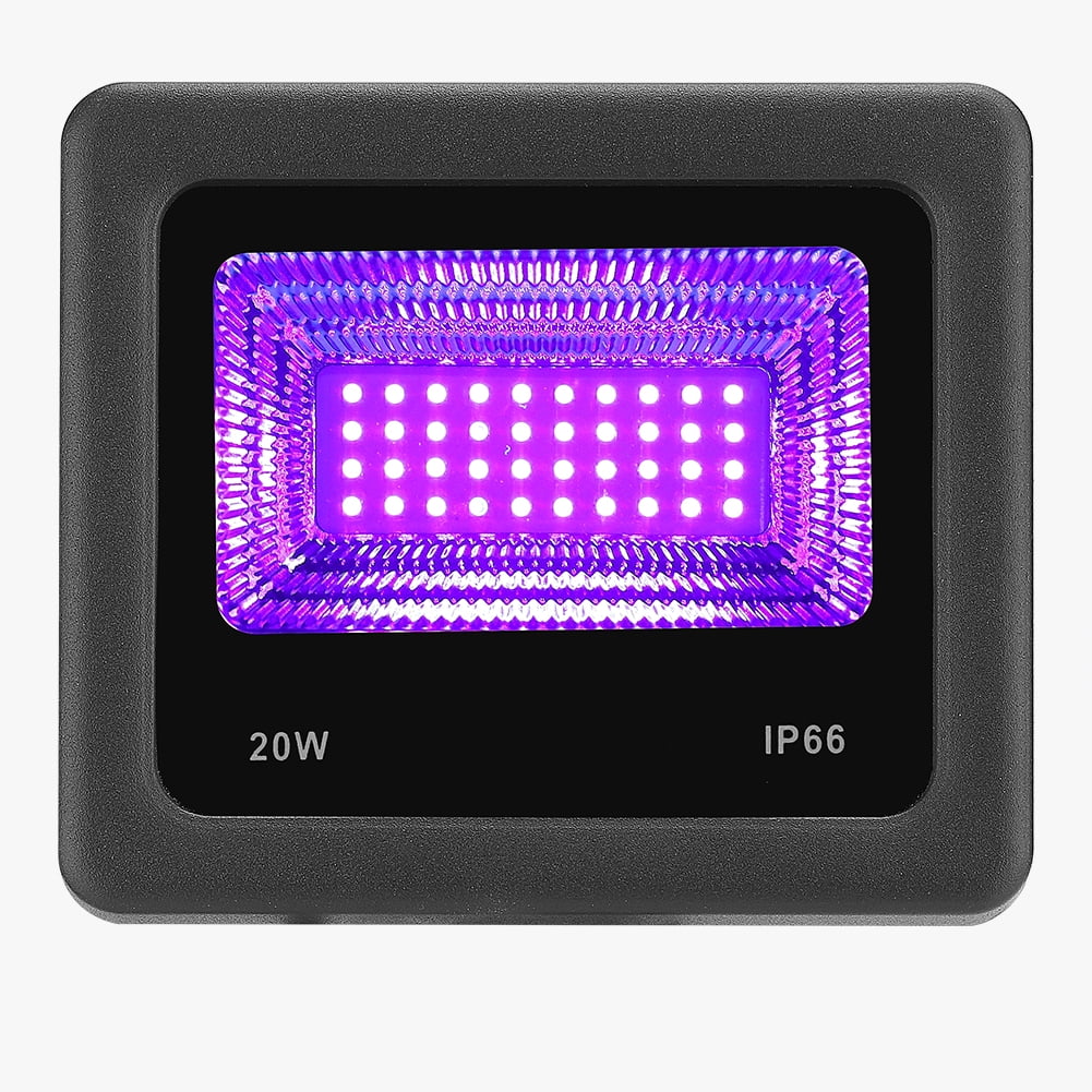Luz ultravioleta, luz ultravioleta de limpieza LED UV de 20 W Luz ...