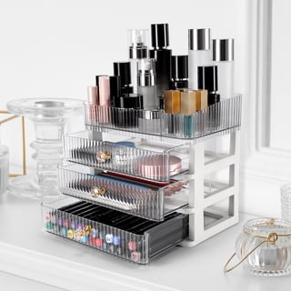 Sorbus Elegant Cosmetics Makeup and Jewelry Storage Case Display Set ...