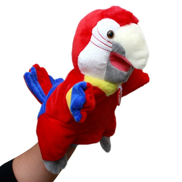 Children's Cartoon Hand Puppets Cartoon Bird Animal Plush Doll ...
