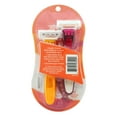 Equate Women's 3 Blade Multi-Color Disposable Razor, 4 Count - Walmart.com