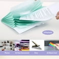 SKYDUE Expanding File Folder with 6 Pockets - Letter A4 Paper Accordion ...