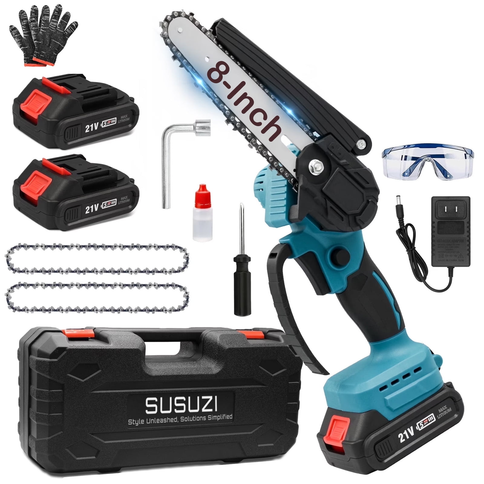 Click here for Susuzi 8 Inch Cordless Pruning Chainsaw  21 V Cord... prices