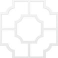 Ekena Millwork 33"W x 33"H x 3/8"T Small Bradley Decorative Fretwork ...