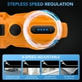 SPBTAR Cordless Caulking Gun, Anti‑drip Electric Caulk Gun with 2x 2 ...