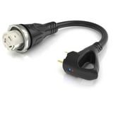 Furrion 50 Amp 125/250V to 30 Amp RV Pigtail Adapter with Powersmart ...