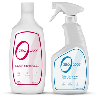 Zero Odor Laundry Odor Eliminator Kit, Fragrance-Free, for Workout ...