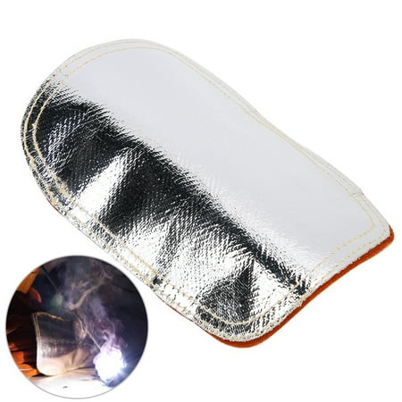 Greensen Heat Shield Split Cowhide Leather Aluminized Back Welding Hand ...