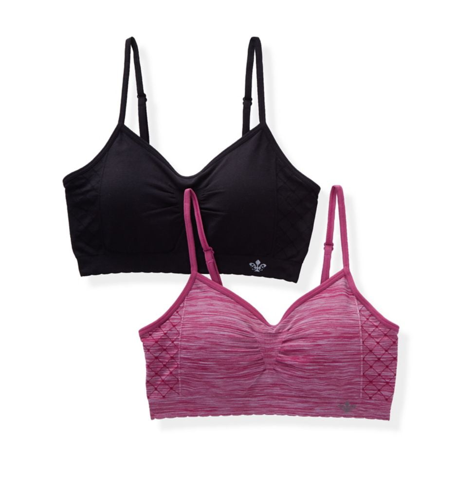 Women's Lily Of France 2171941 Seamless Comfort Bralette - 2 Pack ...