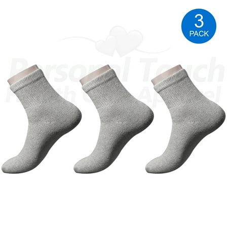 Personal Touch - Diabetic Quarter Socks for Men & Women Physicians ...