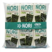 KIMNORI Organic Seaweed Sheets Seaweed Snacks, Sea Salt, Roasted Crispy ...