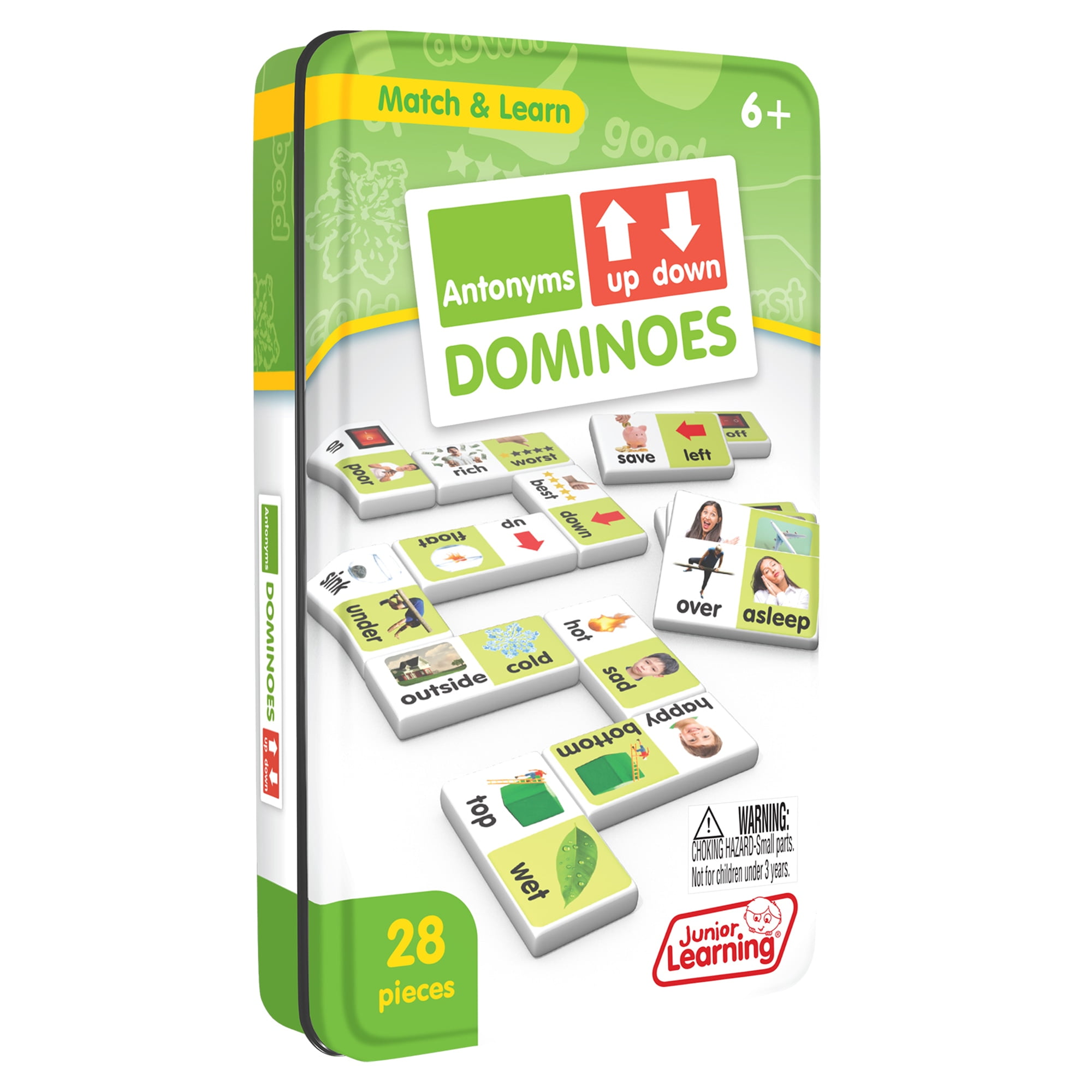 Junior Learning Antonyms Dominoes Langauge Arts - Walmart.com