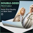 A-SUB Premium 74lb Double-Sided Photo Paper 8.5x11 Satin,280gsm,50 ...