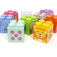 Roo Crew: Cute Animal Construction Blocks - 9 Pieces - Stack & Play ...