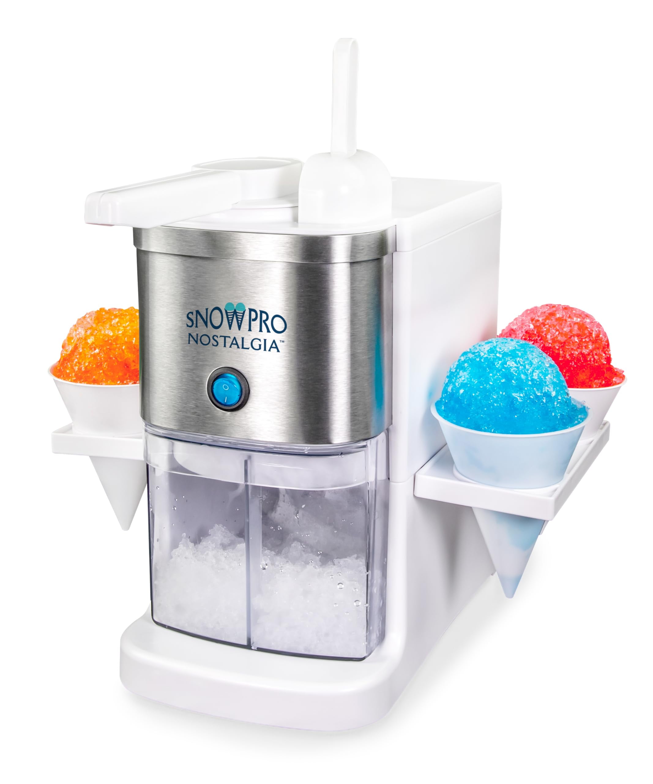 Máquina para hacer conos de nieve Nostalgia SnowPro Electric con ...