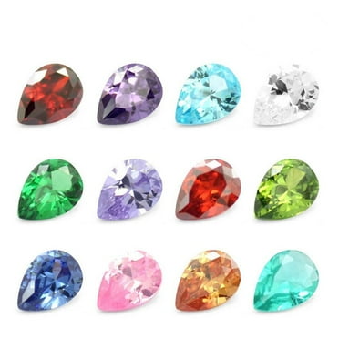 Acrylic Gemstones, Assorted Colors & Sizes, 1 lb. | Bundle of 10 Packs ...