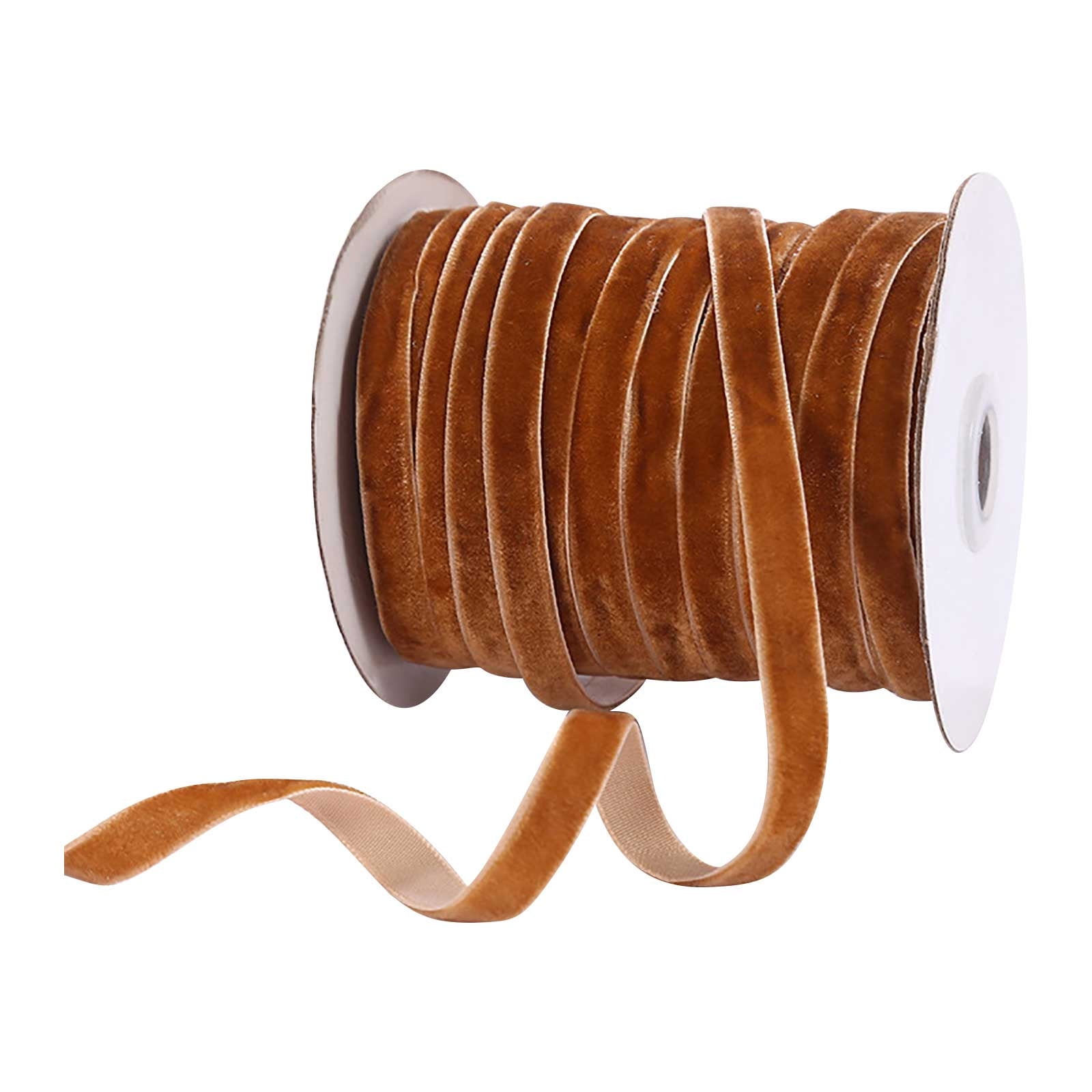 Click here for Wrkekc Clearance 1cm Velvet Ribbon Flocking Ribbon... prices