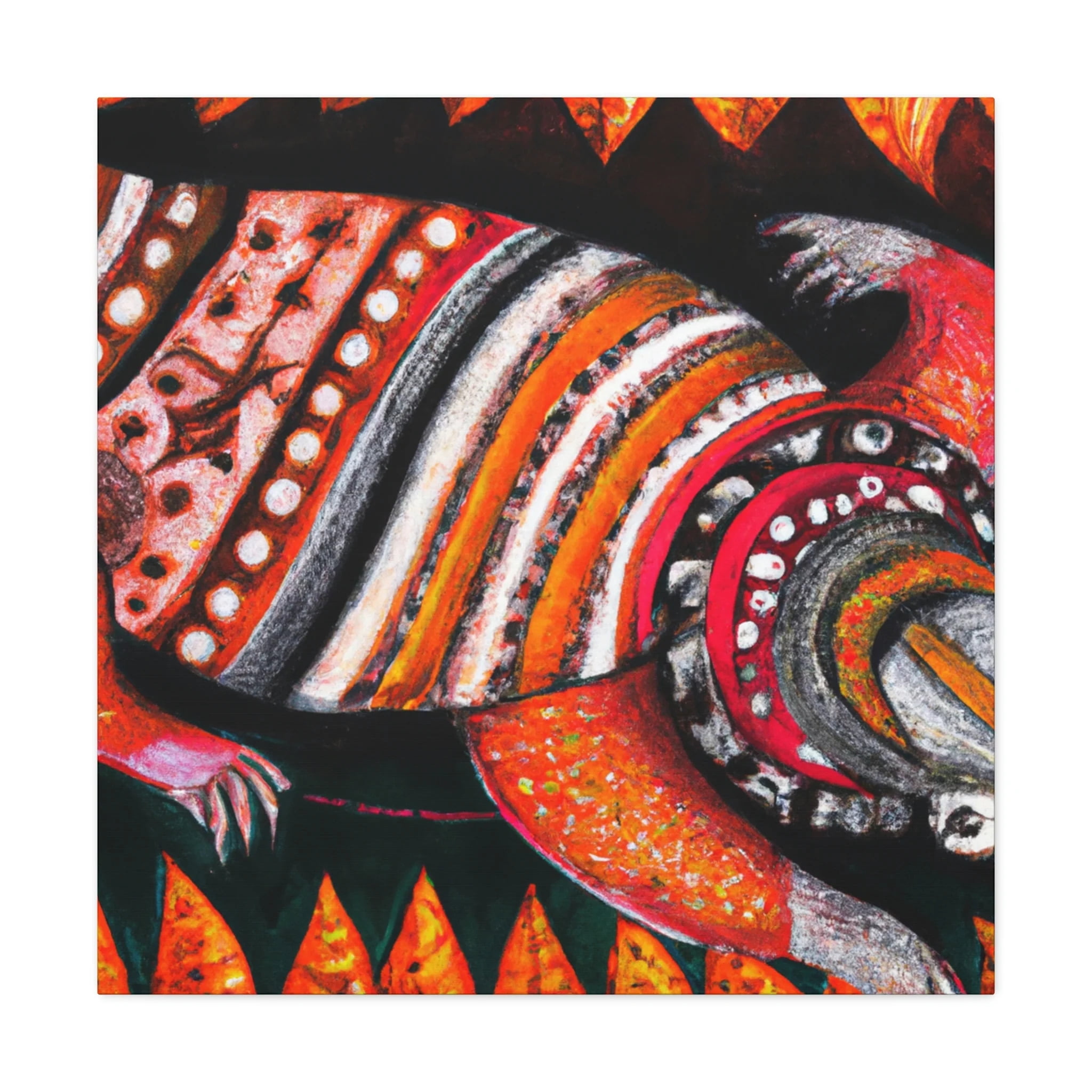 Indian Pangolin Folklore - Canvas - Walmart.com