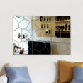 Removable 3D Acrylic Removable Mirror Tile Acrylic Mirror Sheets Mirror ...