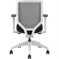 HON Solve Mid-Back Task Chair Midnight Fabric Seat - Fog Back - White ...