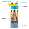 Golden Cool Gi-Rl Water Bottle with Straw Lid Vacuum Insulated ...