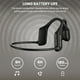 TOPVISION Open Ear Bone Conduction Headphones, Wireless Bluetooth ...