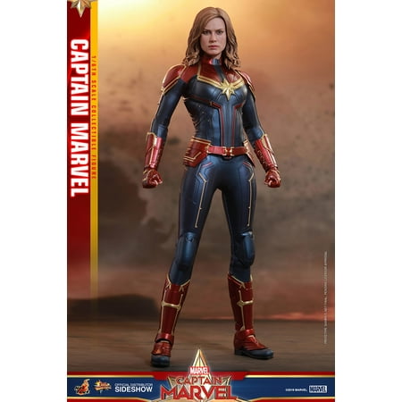 Captain Marvel 12 Inch Action Figure Movie Masterpiece 1/6 Scale Series ...