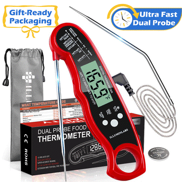 Taylor Digital Wired Probe Programmable Meat Thermometer with Timer ...