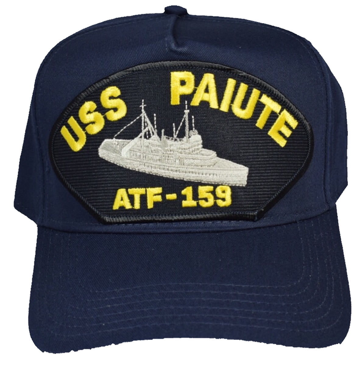 USS PAIUTE ATF-159 HAT - NAVY BLUE - Veteran Owned Business - Walmart.com