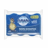 Dawn Non-Scratch Kitchen Dish Sponges, Blue (Pack of 3) - Walmart.com