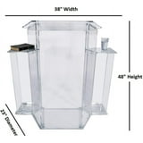 Kingdom Personalized Distinguished Regal Pulpit- 3 Piece Large Lectern ...